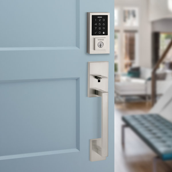 Weiser Contemporary SmartCode Touchpad Electronic Deadbolt & Reviews - Wayfair Canada